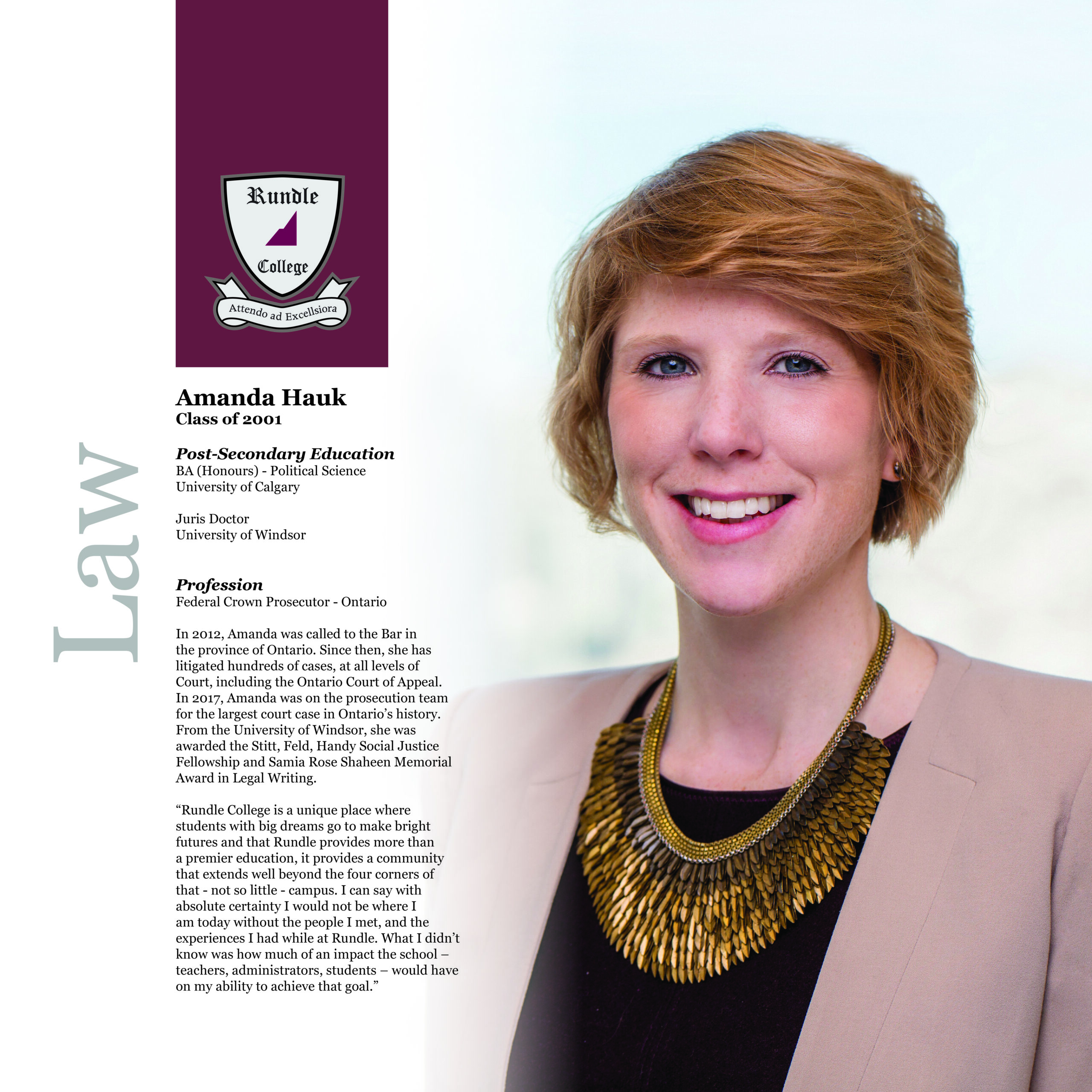 Celebrating our Alumni | Rundle Schools